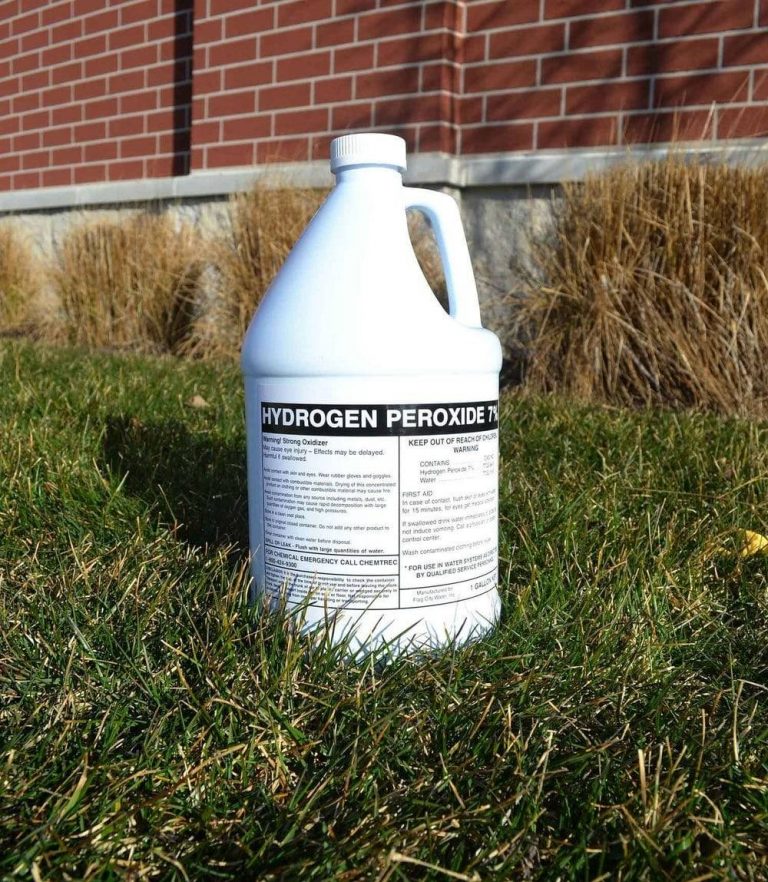 7% Hydrogen Peroxide (4) One-Gallon Containers - Clearwater Systems