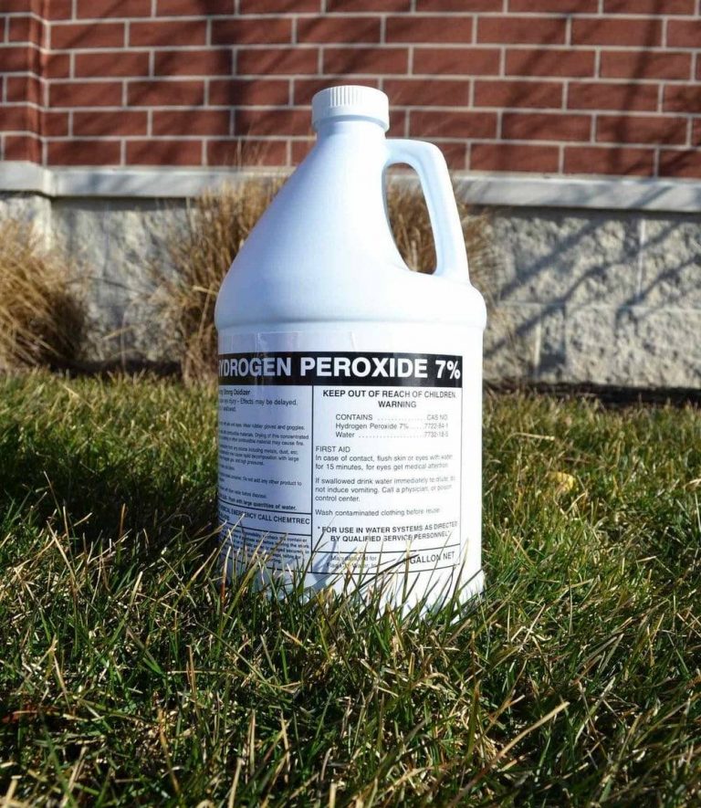 7% Hydrogen Peroxide (4) One-Gallon Containers - Clearwater Systems